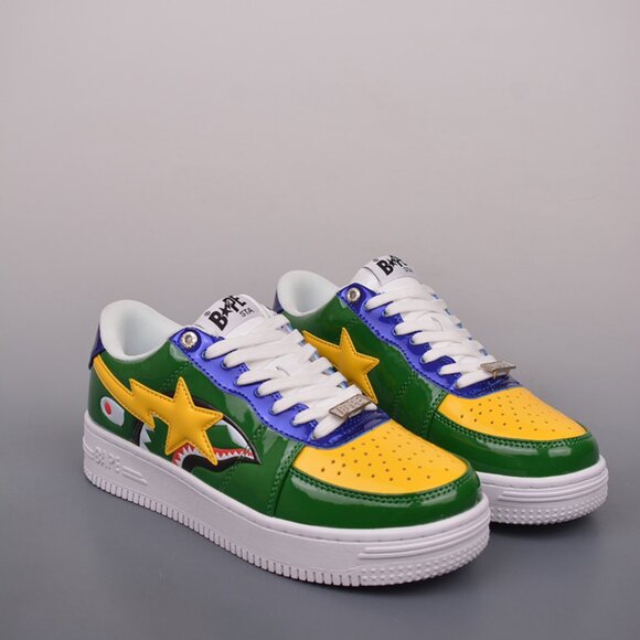 Bape | Shoes | A Bathing Ape Bape Sta Low M2 2th Anniversary Patent ...